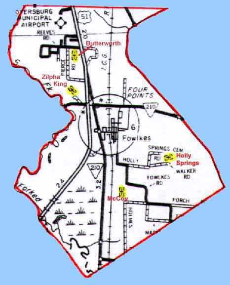 Dyer County TNGenWeb: Civil District Maps