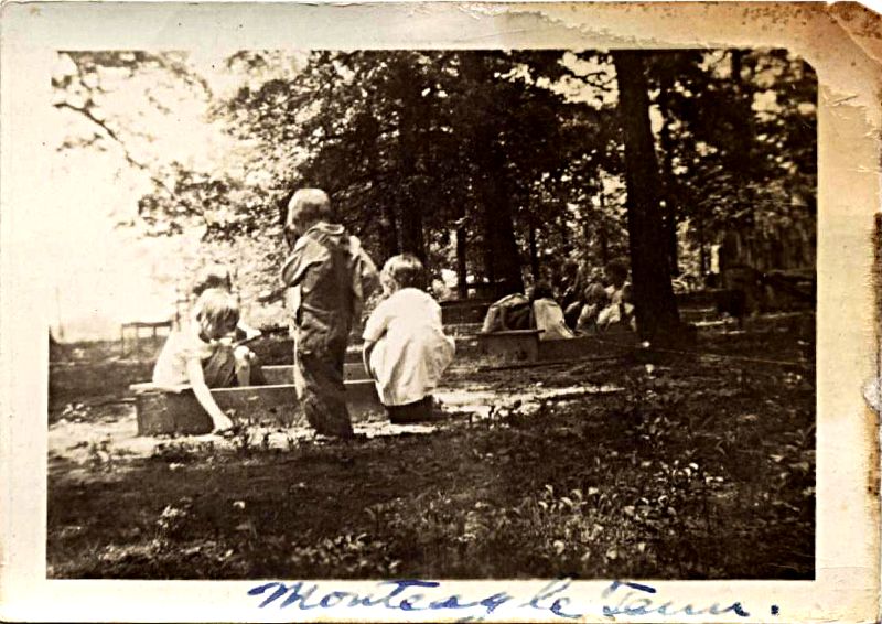 WPA School Lunch Children Photos