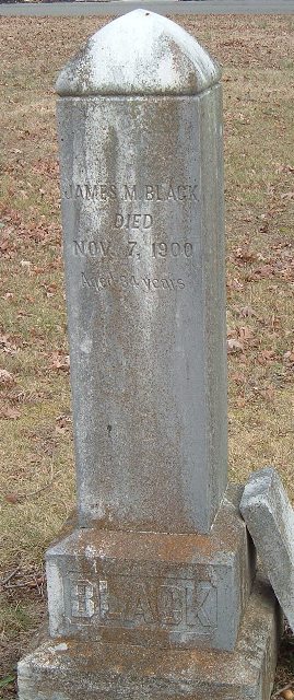 James M. Black Age 84 Died Nov. 7, 1900