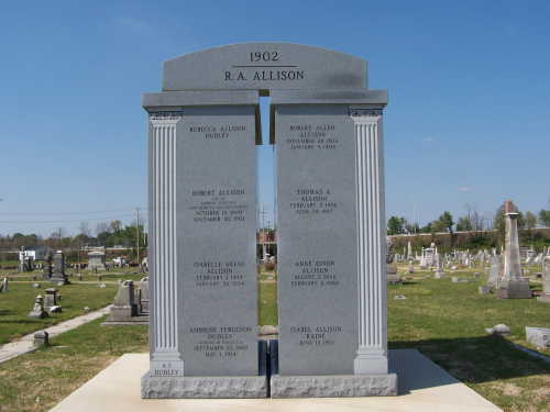 ALLISON-DUDLEY MAUSOLEUM NEW