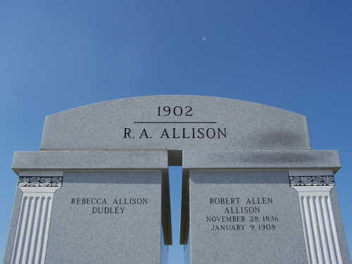 ALLISON-DUDLEY MAUSOLEUM NEW